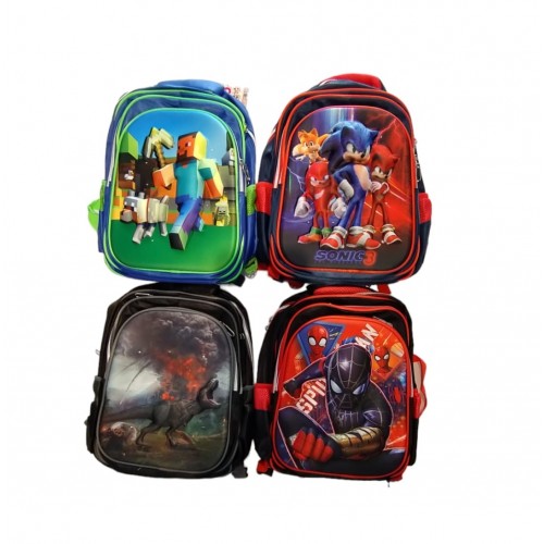 Mochila Carrito 3d 3 En 1 Con Luz